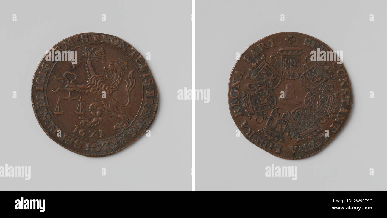 Peacefulness of the Republic of the United Netherlands, Anonymous, 1671 ...