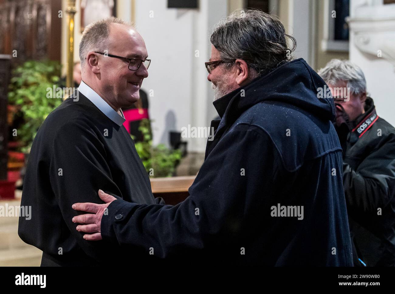 Litomerice, Czech Republic. 23rd Dec, 2023. The newly appointed Bishop ...
