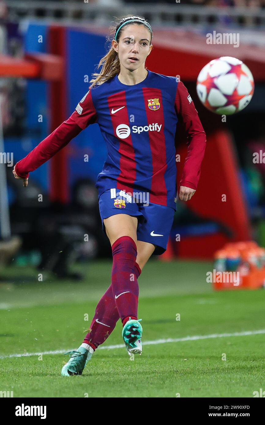 Barcelona, Spain. 21st, December 2023. Aitana Bonmati (14) of FC ...