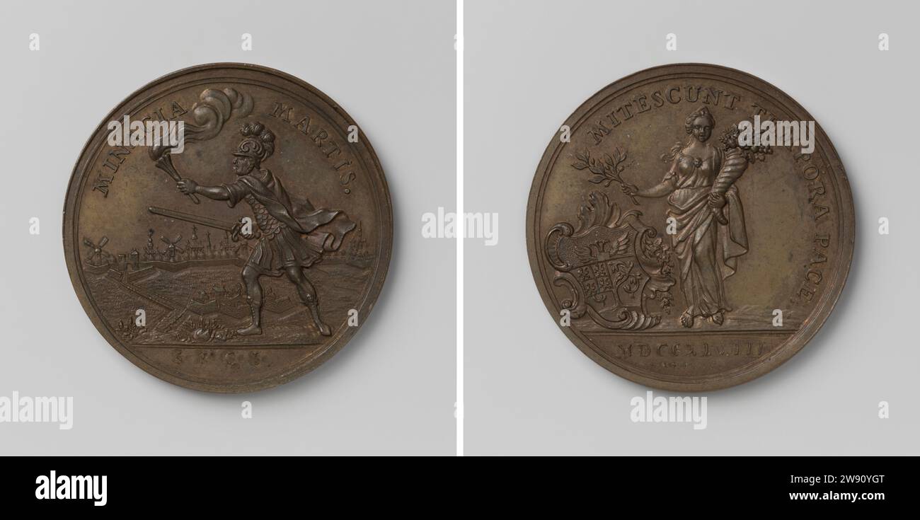 's-Hertogenbosch, Vroedschapskenning on the Peace of Aachen, Theodorus ...