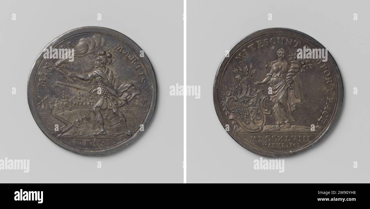 's-Hertogenbosch, Vroedschapskenning on the Peace of Aachen, Theodorus ...