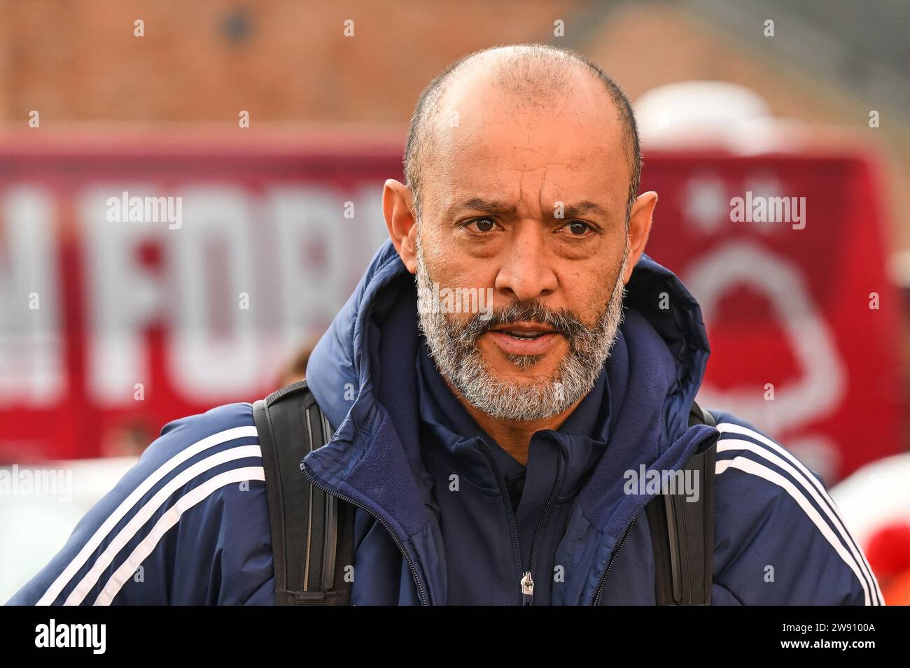 Nottingham, UK. 23rd Dec 2023. Nuno Espírito Santo Manager of ...