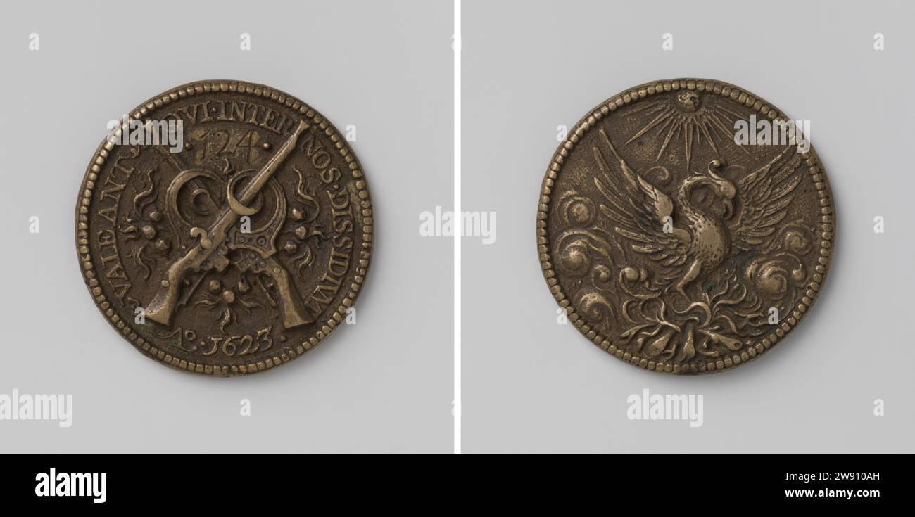 Confrerie van de Noble Busse in Middelburg, Schuttersenpenning with no ...