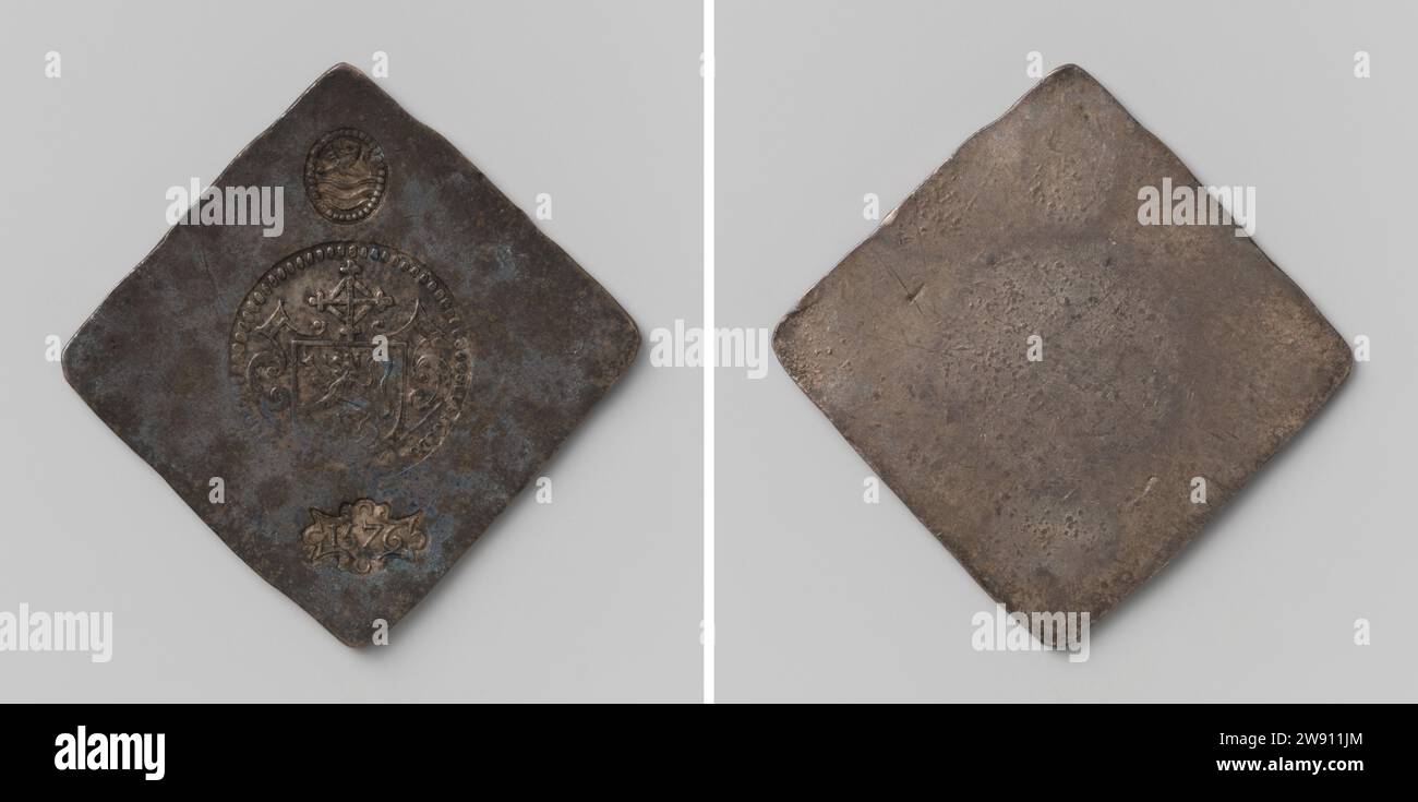 Half Daalder, emergency coin from Zierikzee, beaten during the siege ...