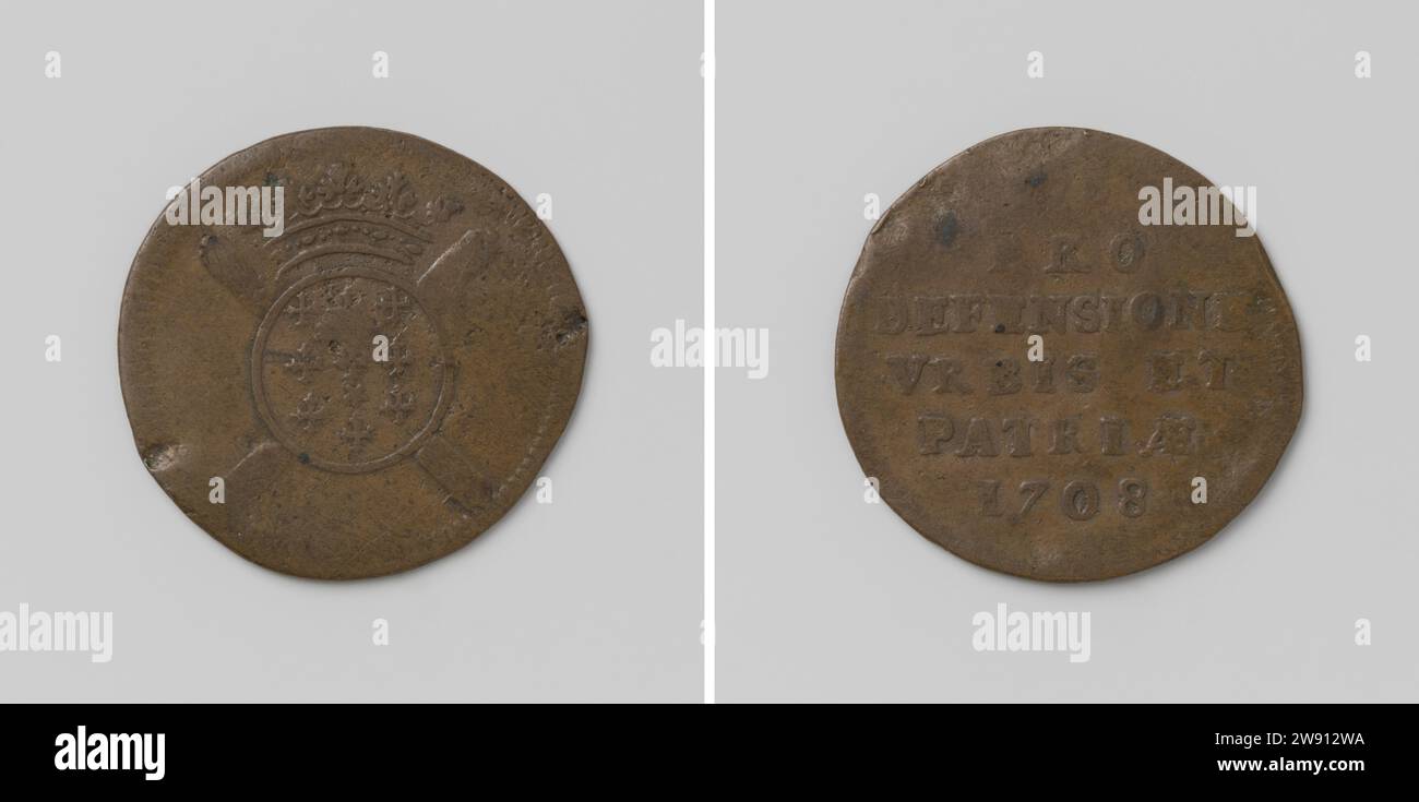 Five Stuiver, emergency coin of Rijssel, taken by the allies, Anonymous ...