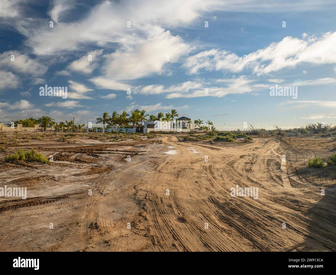 adolfo lopez mateos remote village of baja california sur Mexico Stock ...