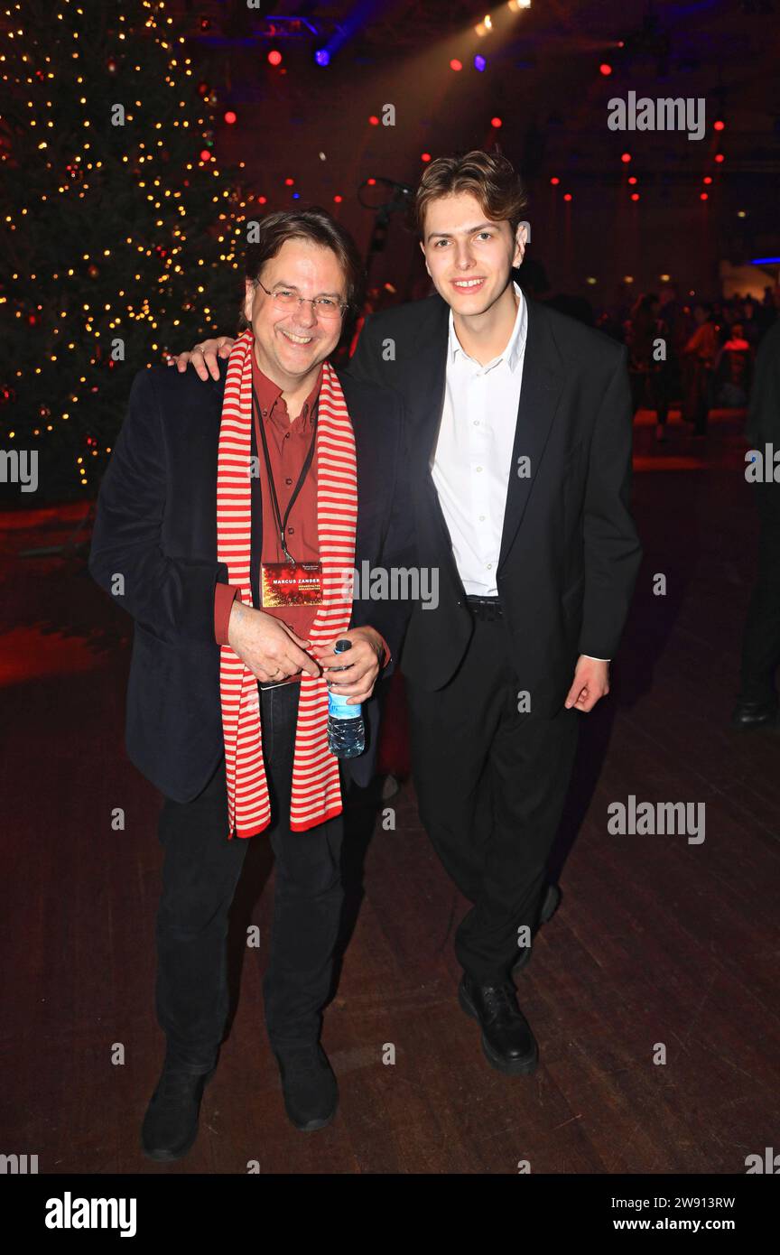 Marcus Zander mit Sohn Elias Zander bei Frank Zanders 29 ...