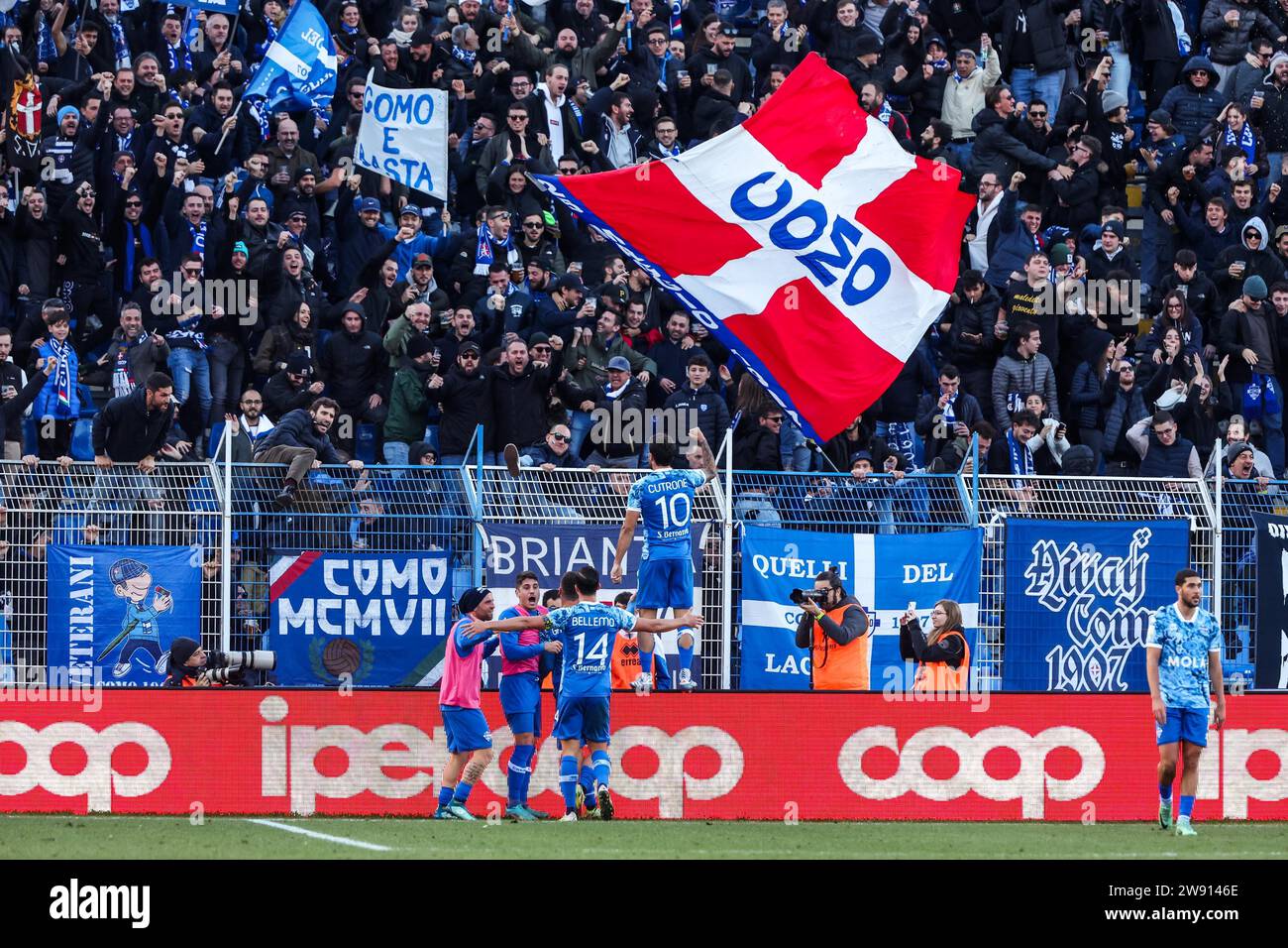 Como, Italy. 23rd Dec, 2023. Patrick Cutrone (Como 1907) during Como ...