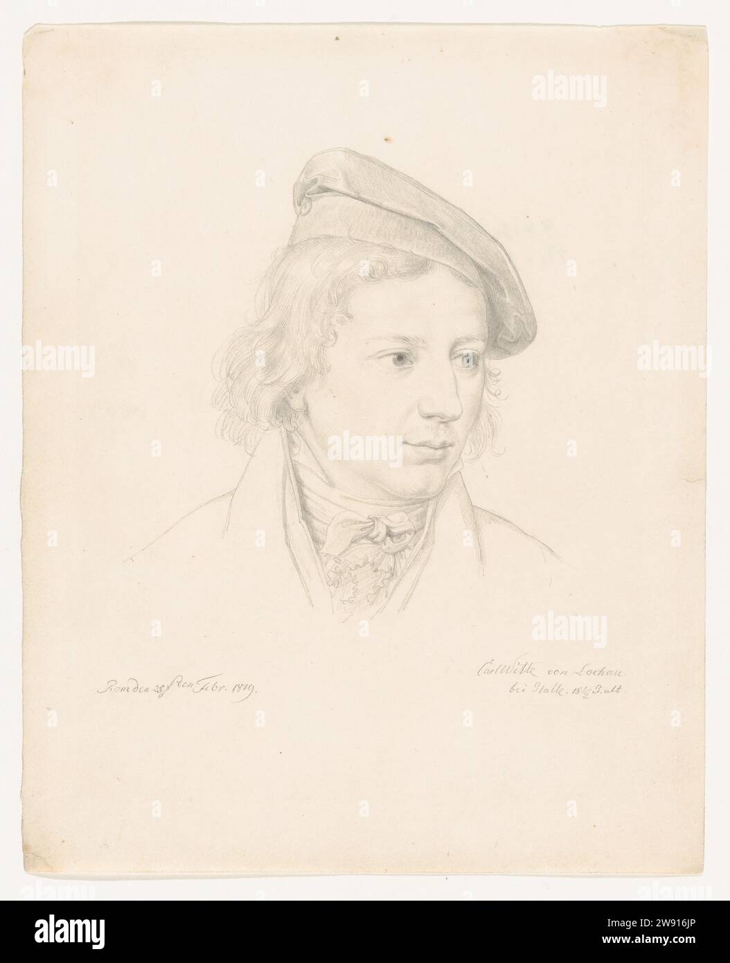 Portrait of Johann Heinrich Friedrich Carl Witte 2015 by Samuel Amsler ...