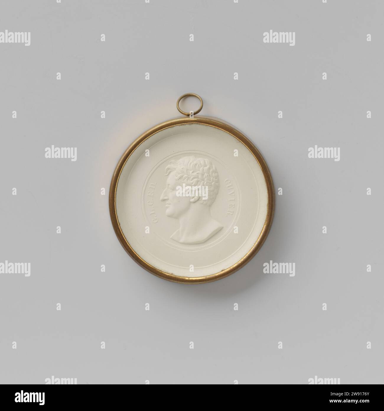 George Cuvier, Gottfried Eichler, c. 1677 - c. 1757 locket One -sided ...