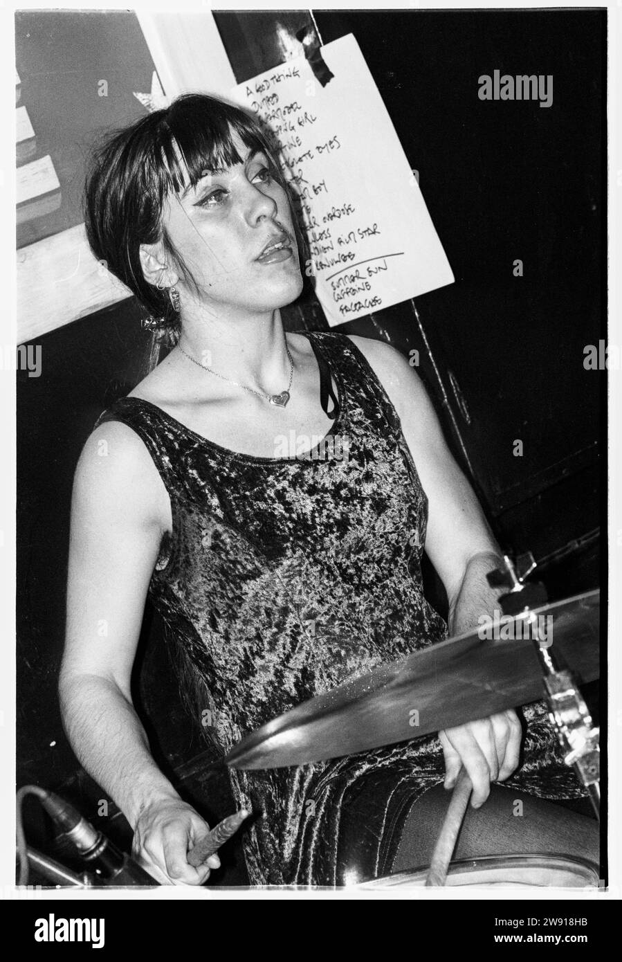 VOODOO QUEENS, NEWPORT TJs, 1994: Stefania 'Steffi' Lucchesini on drums ...