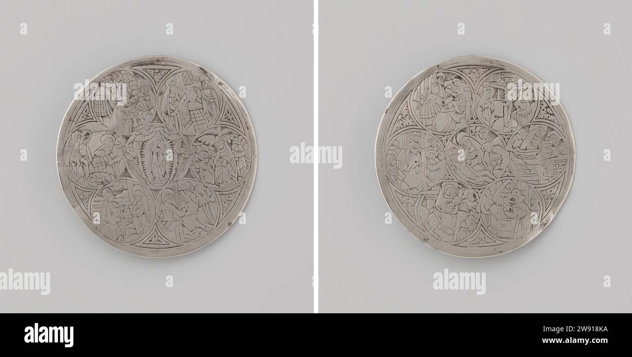 Penning with scenes from life of Mary and Jesus, Anonymous, c. 1500 - c ...