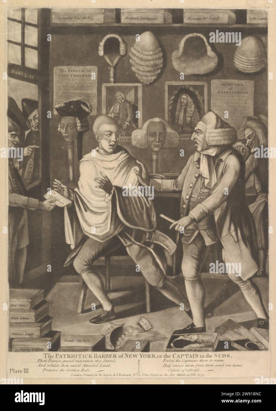 The Patriotick Barber of New York, or the Captain in Suds 1924 by R ...