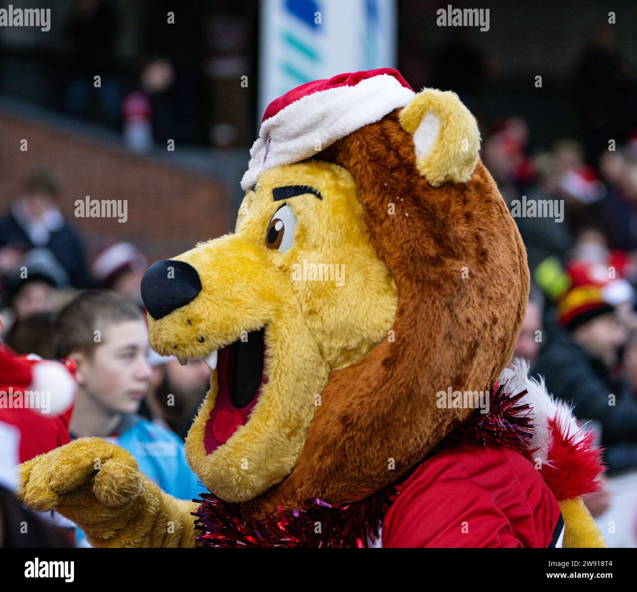 Kingsholm Stadium, Gloucester, Gloucestershire, UK. 23rd Dec, 2023. Gallagher Premiership Rugby ...