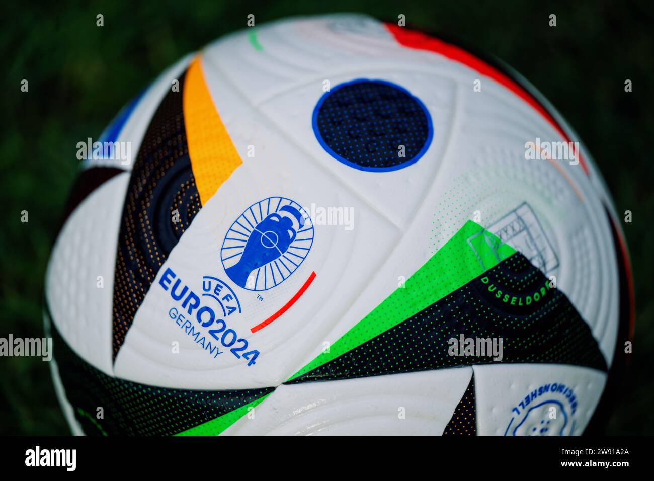 Fussballliebe Official Adidas Euro 2024 Football Stock Photo - Alamy