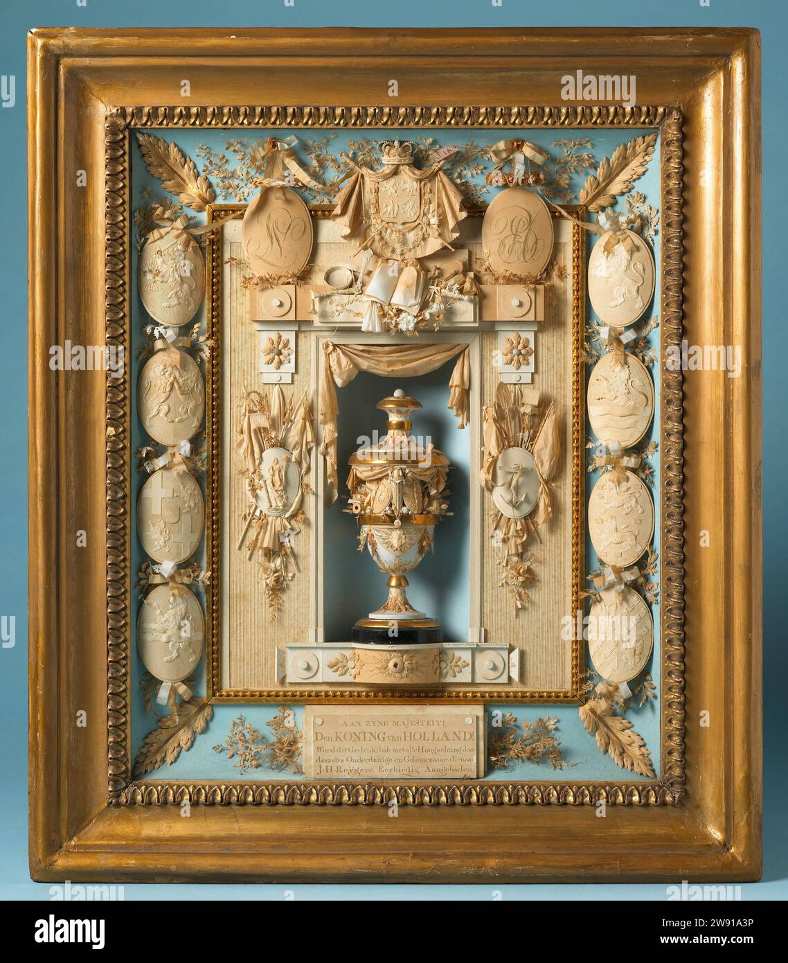 Memorial Dedicated to King Louis Napoleon, Johannes Hubertus Reygers ...