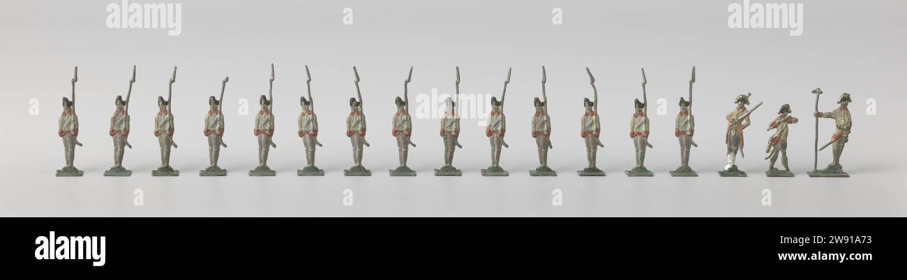 Pewter soldiers from the end of the 18th century, 1775 - 1800 toy ...