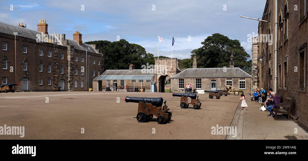 The barracks at Berwick-upon-Tweed, also known as Ravensdowne Barracks ...