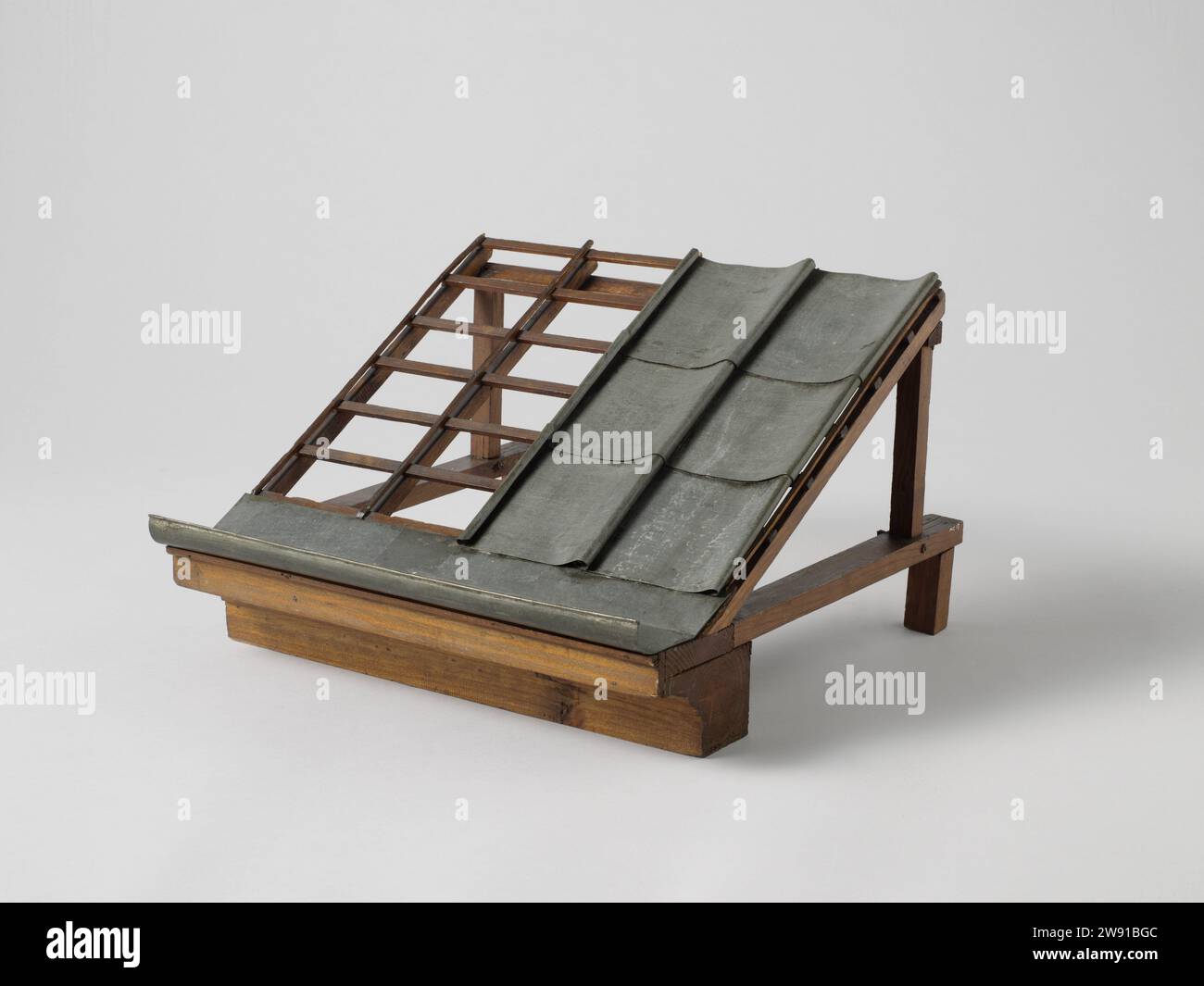Model of the Roofing for a Covered Slip, anonymous, 1822 demonstration ...