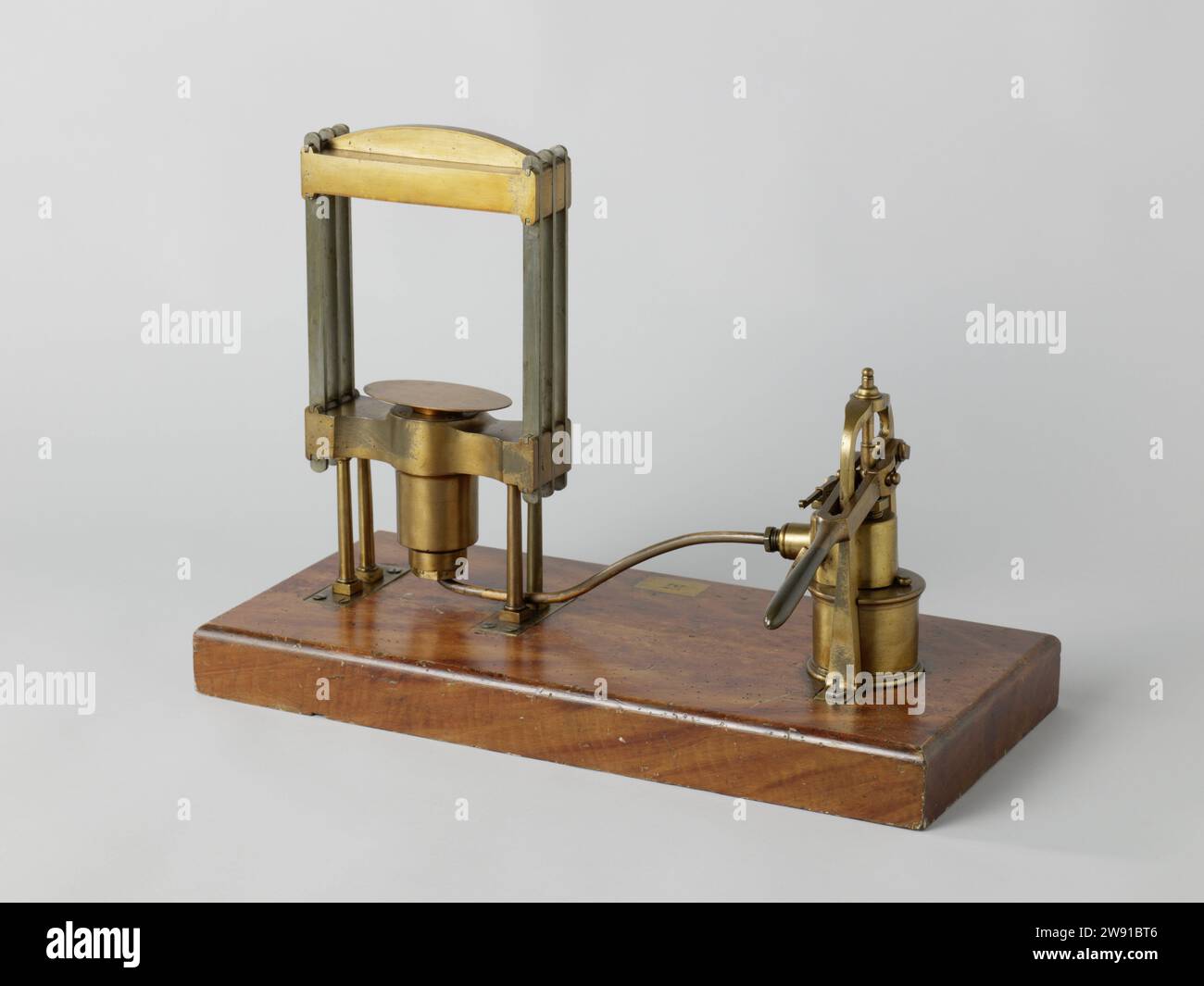 Model of a Hydraulic Press, Joseph Bramah (possibly), 1820 ...