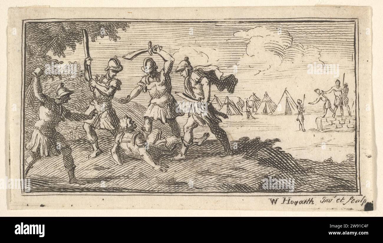 Beheading (John Beaver, Roman Military Punishments, 1725) 1932 by John ...