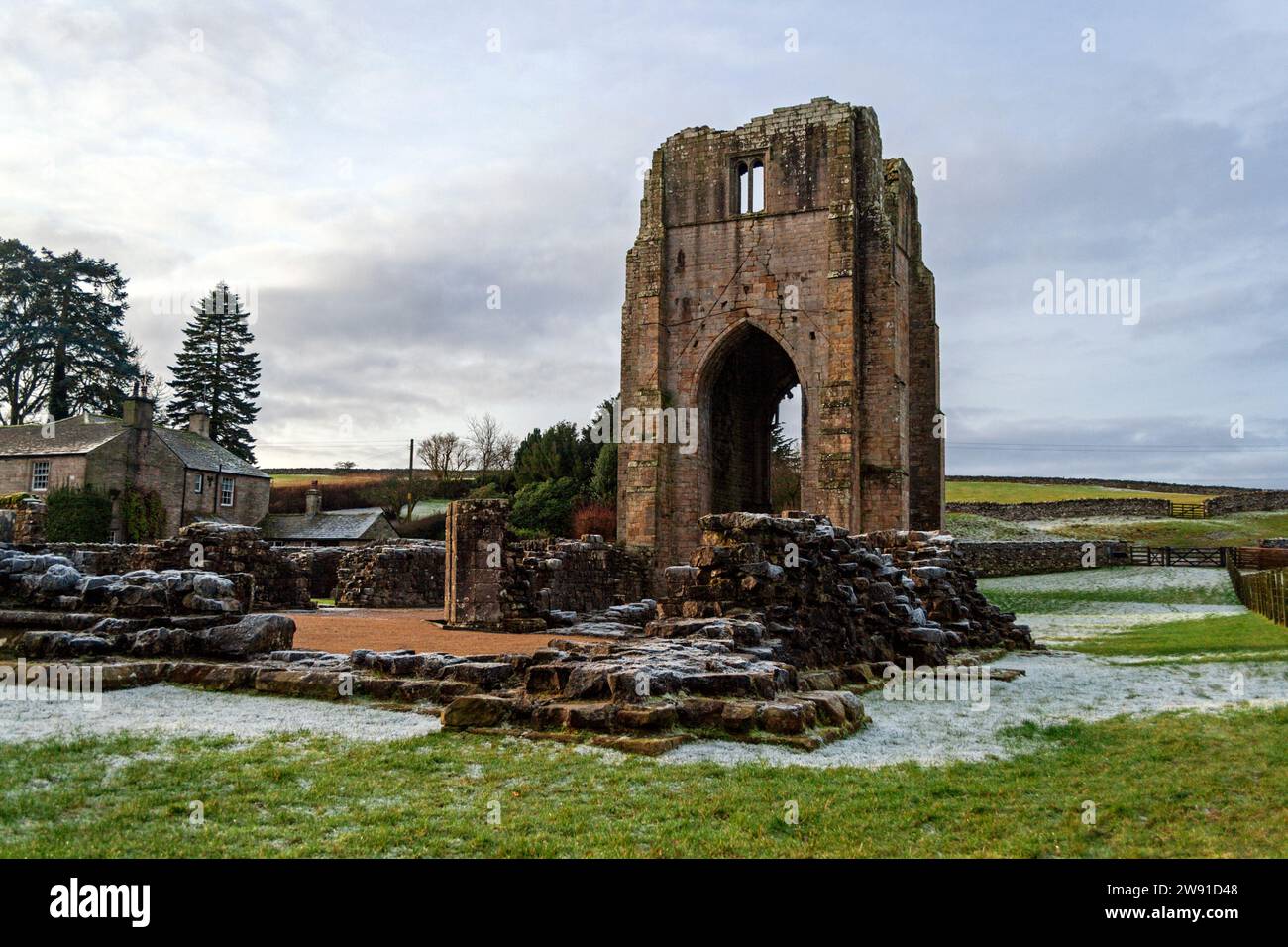 Shap Abbey, Cumbria Stock Photo - Alamy