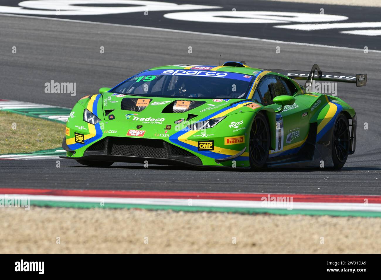 Scarperia, 29 September 2023: Lamborghini Huracan Evo 2 of team Vsr ...