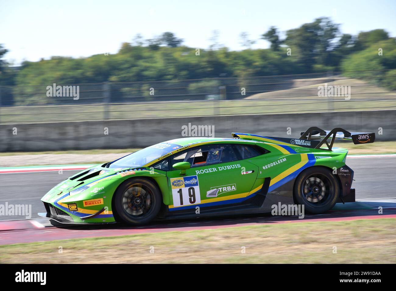 Scarperia, 29 September 2023: Lamborghini Huracan Evo 2 of team Vsr ...