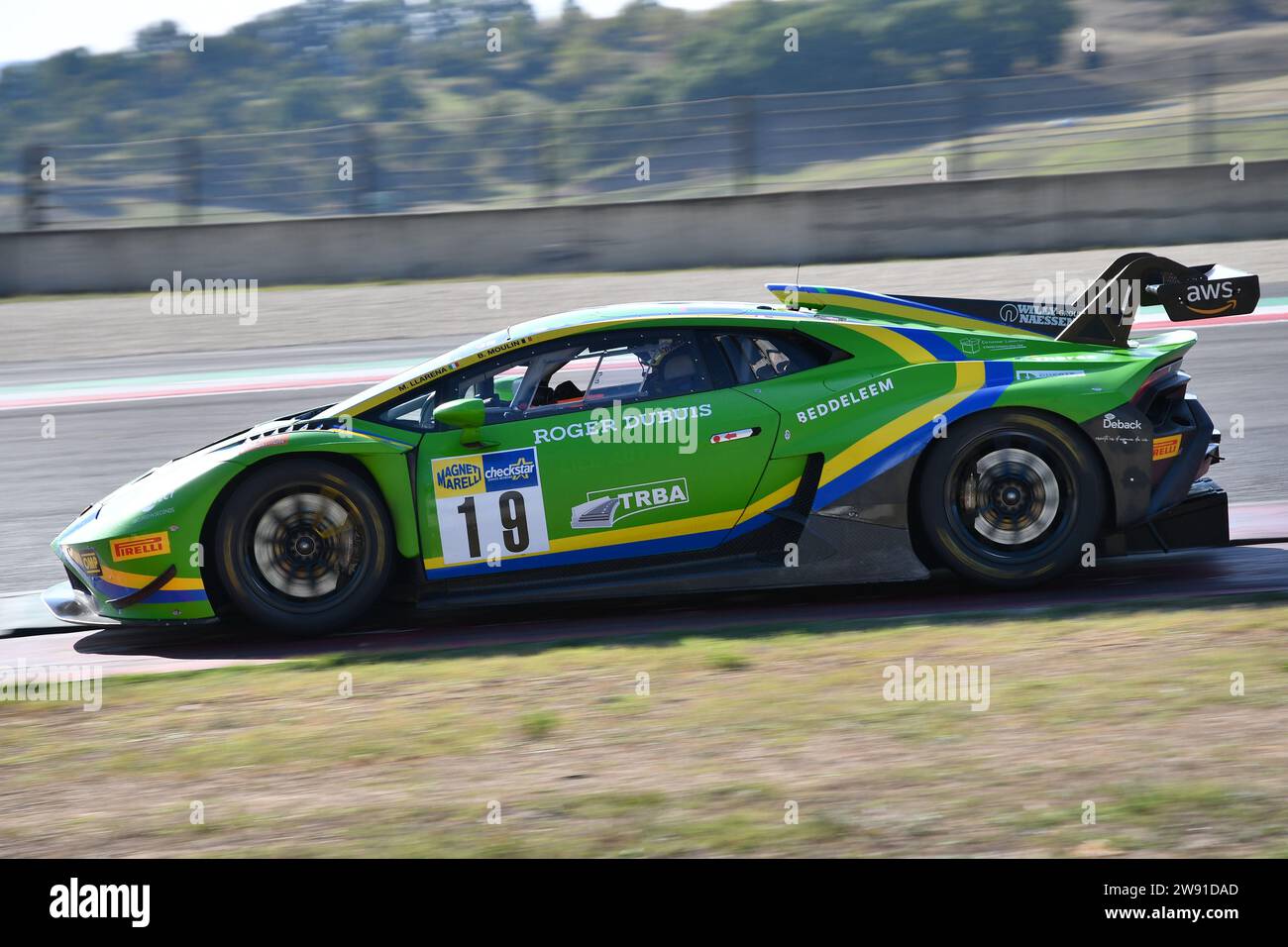 Scarperia, 29 September 2023: Lamborghini Huracan Evo 2 of team Vsr ...