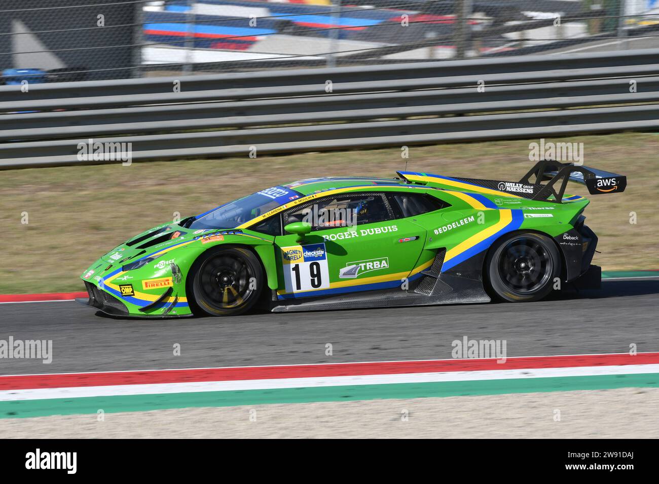Scarperia, 29 September 2023: Lamborghini Huracan Evo 2 of team Vsr ...