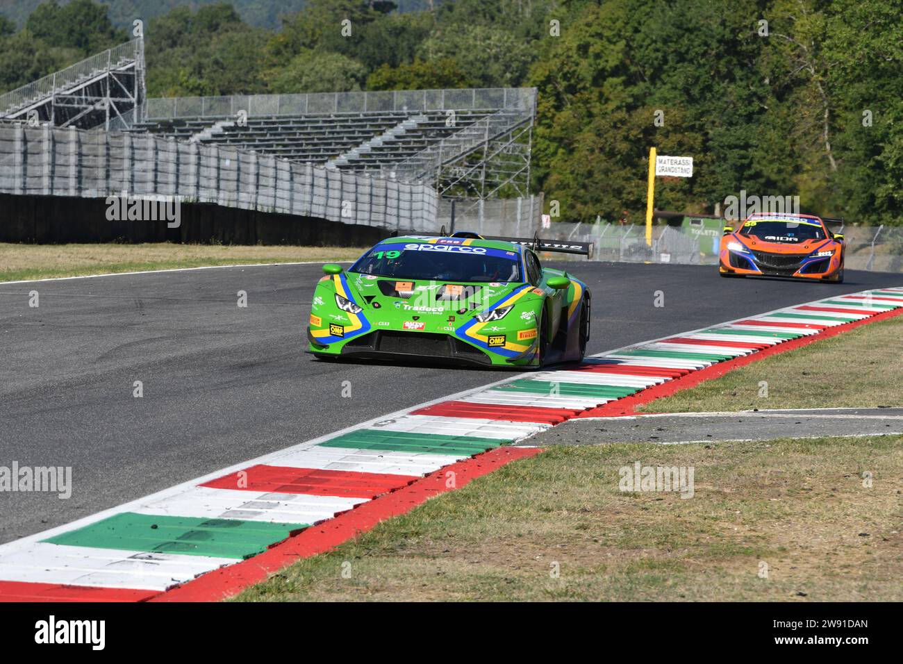 Scarperia, 29 September 2023: Lamborghini Huracan Evo 2 of team Vsr ...