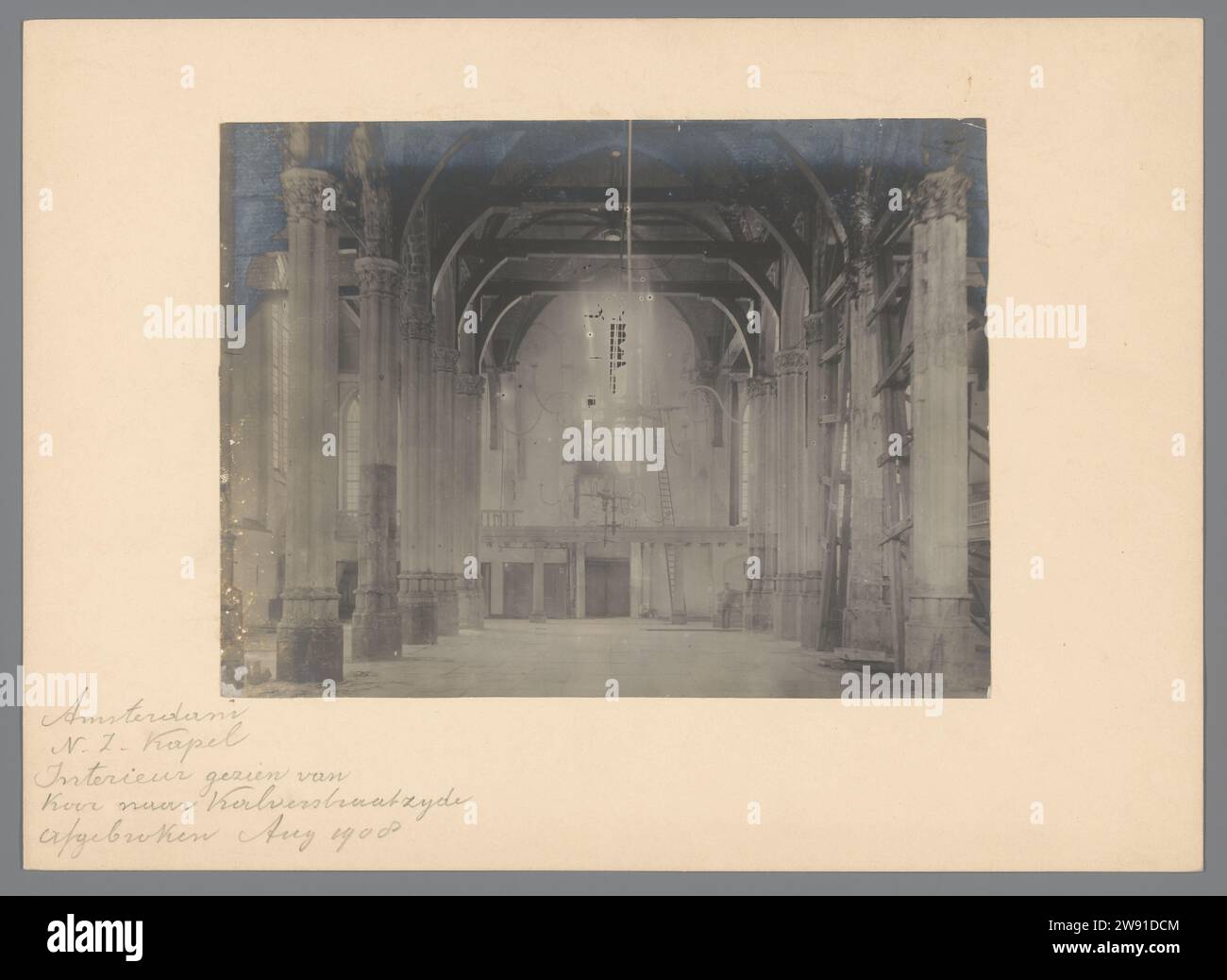 Interior of the Nieuwezijds Chapel in Amsterdam, Albert Adriaansz ...