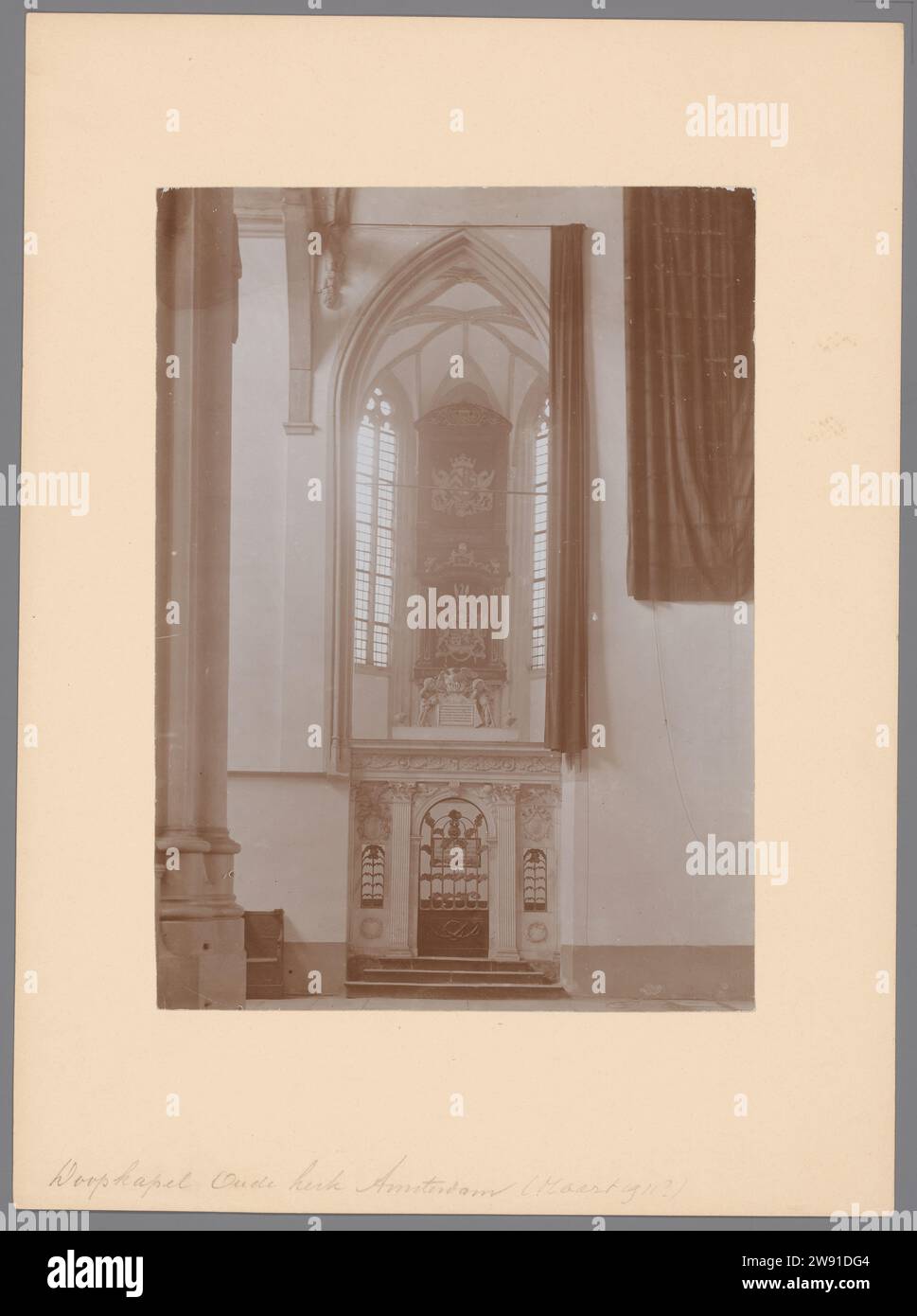 Baptismal Chapel in the Oude Kerk in Amsterdam, Anonymous ...