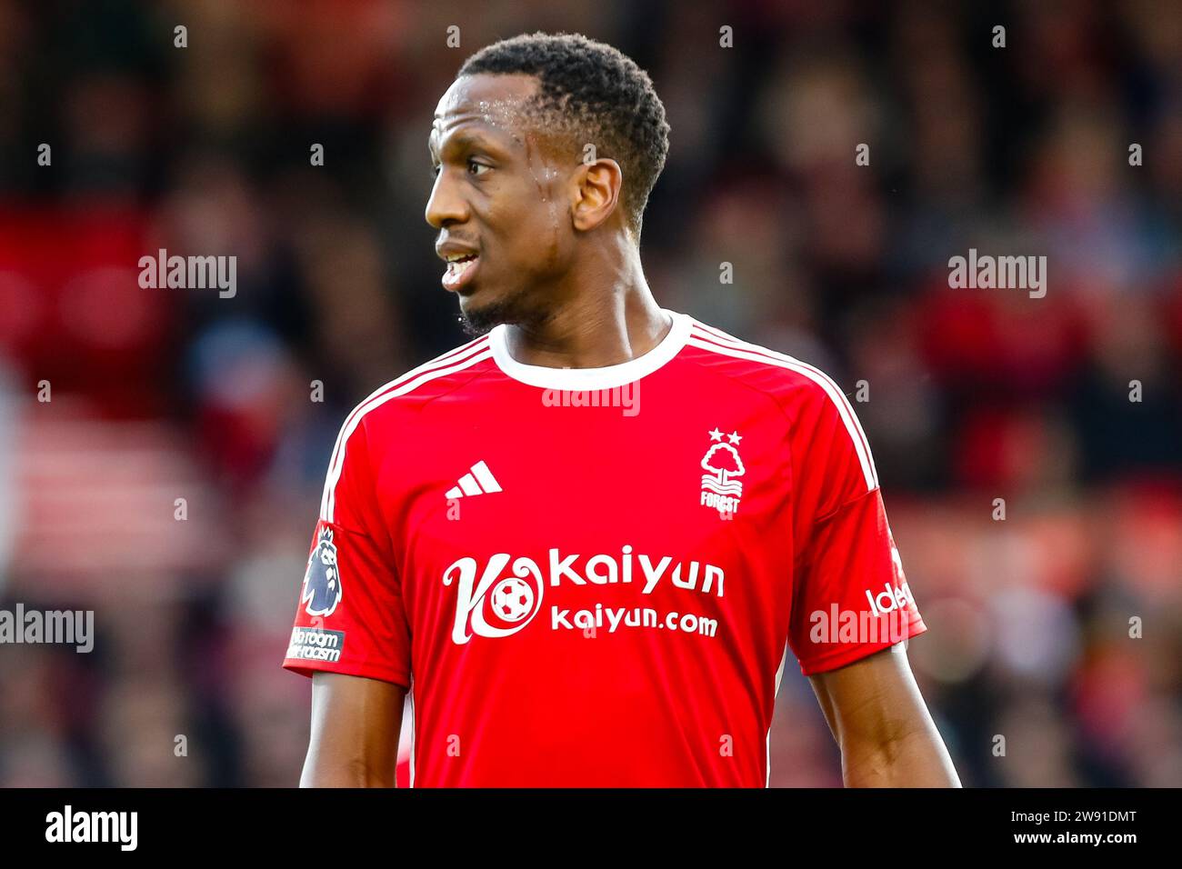 The City Ground, Nottingham, UK. 23rd Dec, 2023. Premier League ...