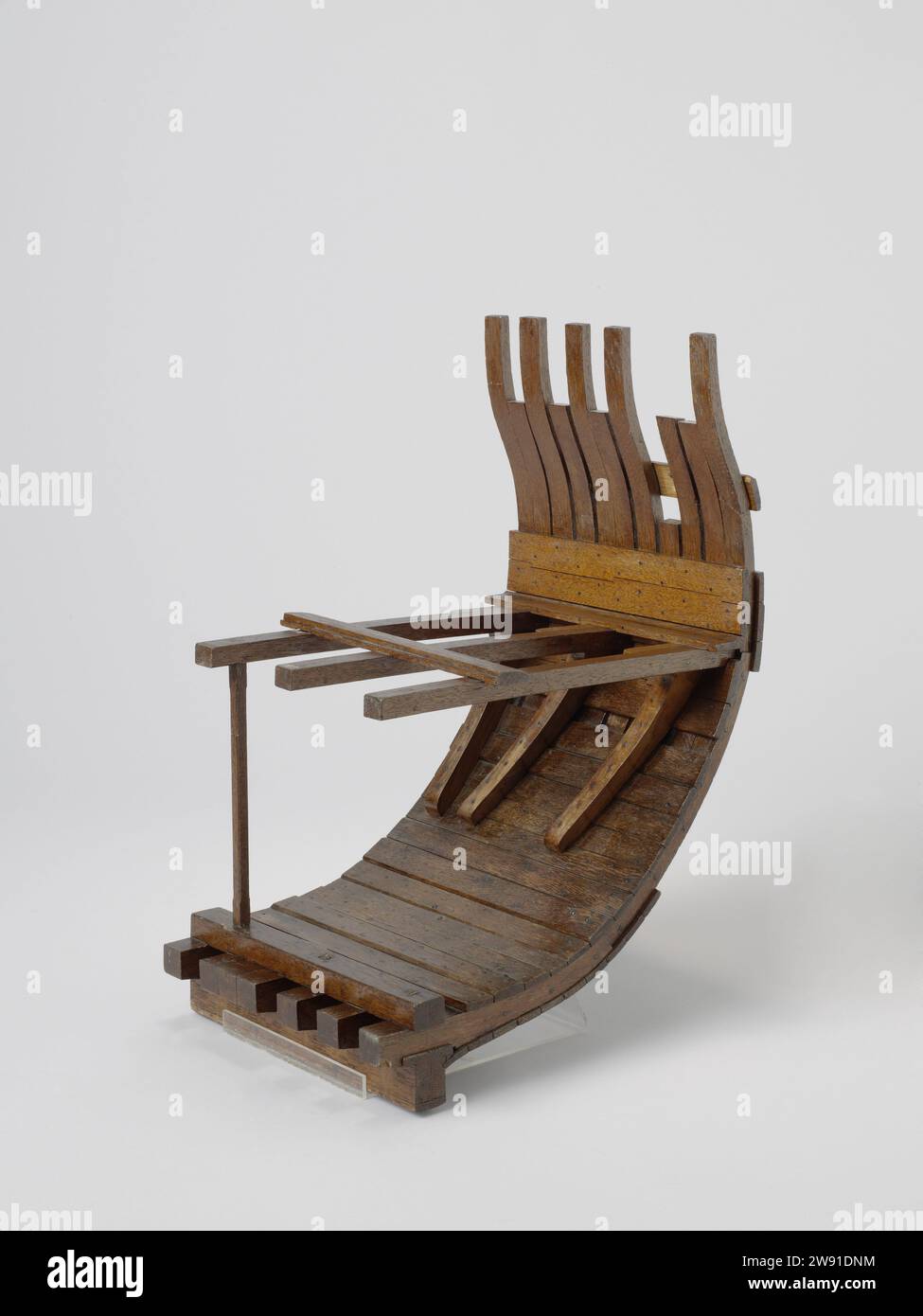 Hull Construction Model, 's Lands Werf Amsterdam, 1785 demonstration ...