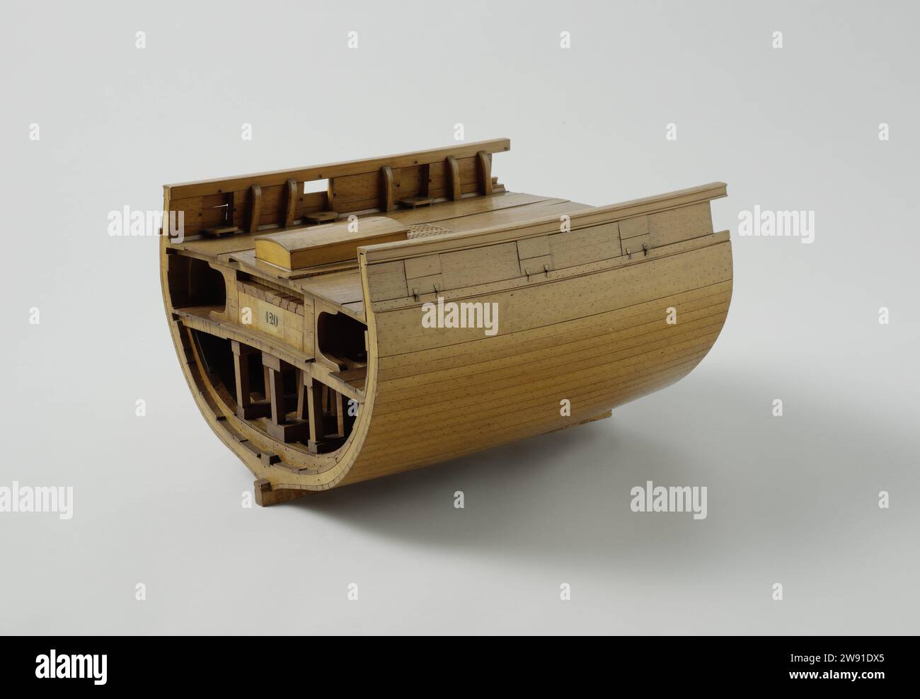 Model of the Mortar Bed of a Bomb demolition, Rijkswerf Rotterdam, c ...