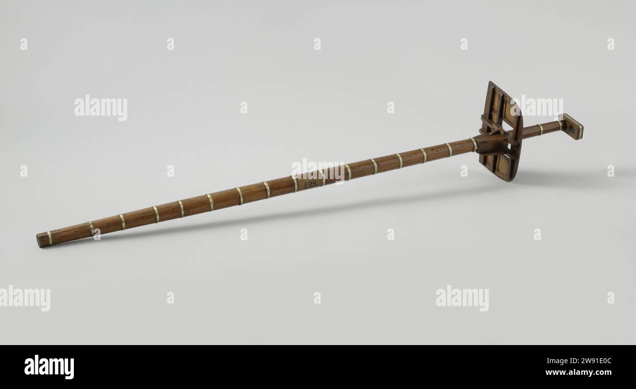 Model of a Made Mast, unknown, 1796 demonstration model Round mast with ...