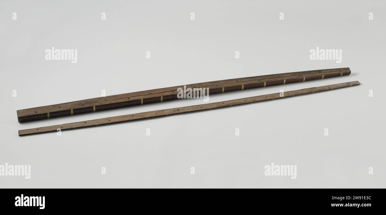 Model of a Made Bowsprit, Mauritzen, 1828 demonstration model Model of ...
