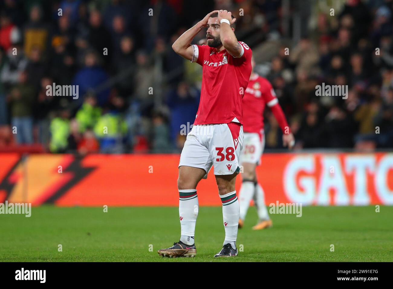 Elliot lee wrexham december 2023 hi-res stock photography and images ...