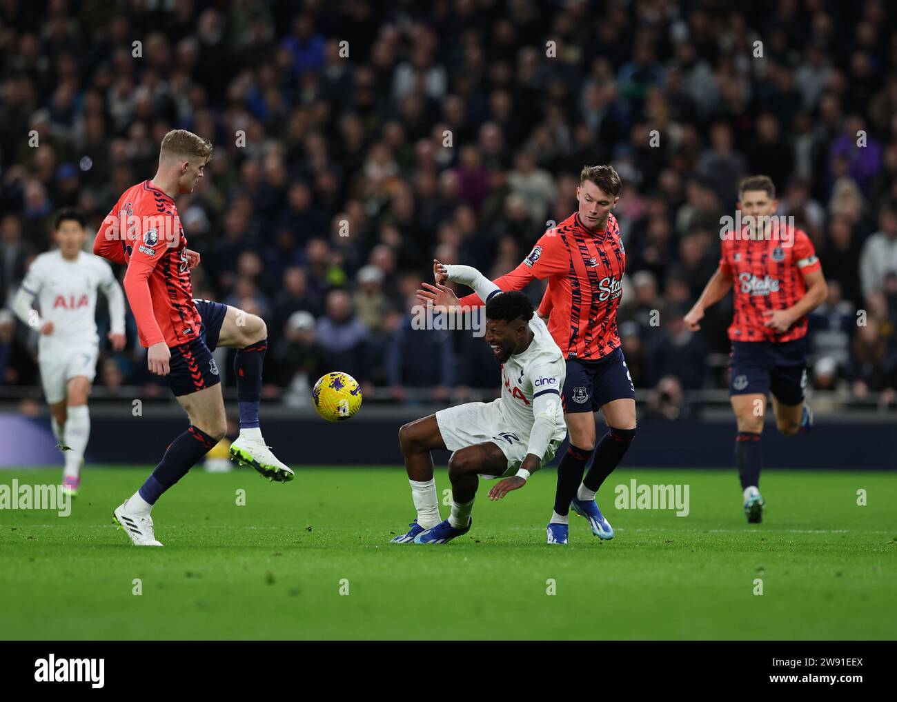 Tottenham Hotspur Stadium, London, UK. 23rd Dec, 2023. Premier League ...