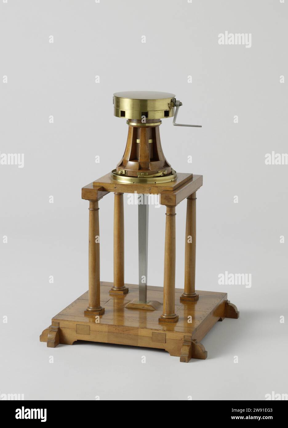 Model of a Capstan with a Winch, Rijkswerf Rotterdam (possibly), c ...