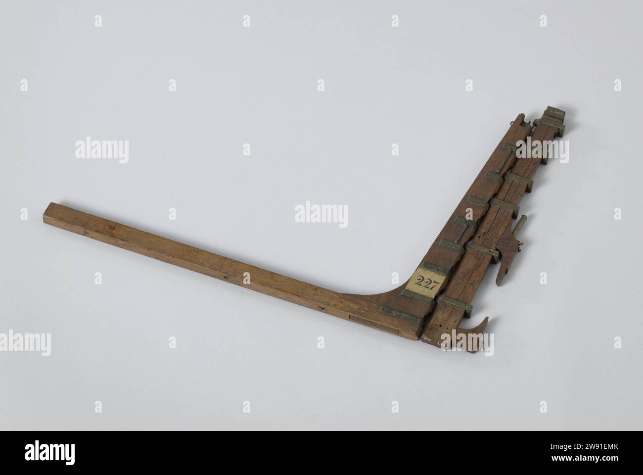 Model of a Jury Rudder, anonymous, 1700 - 1800 demonstration model ...
