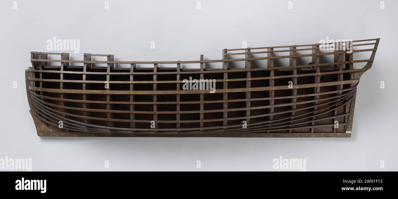 Half Model of a 74-Gun Ship of the Line, anonymous, c. 1750 - c. 1800 ...