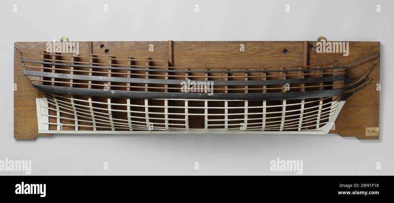 Half Model of a 70-Gun Ship of the Line, anonymous, c. 1750 - c. 1800 ...