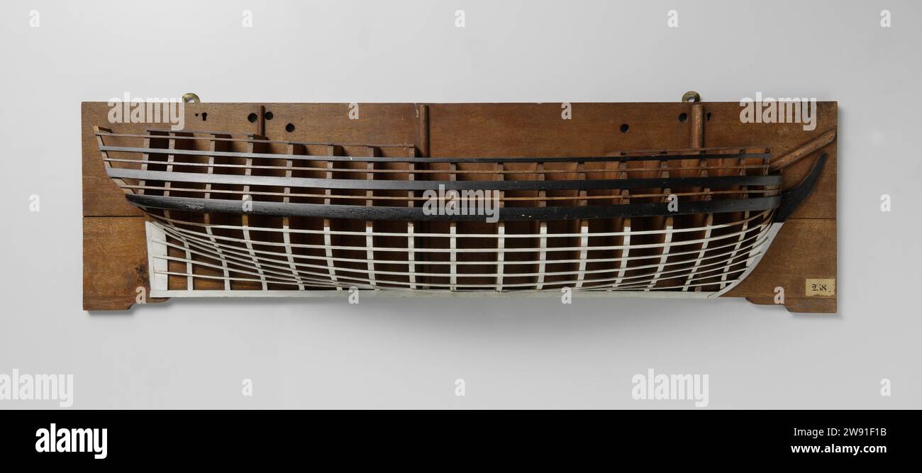 Half Model of a 70-Gun Ship of the Line, anonymous, c. 1750 - c. 1800 ...