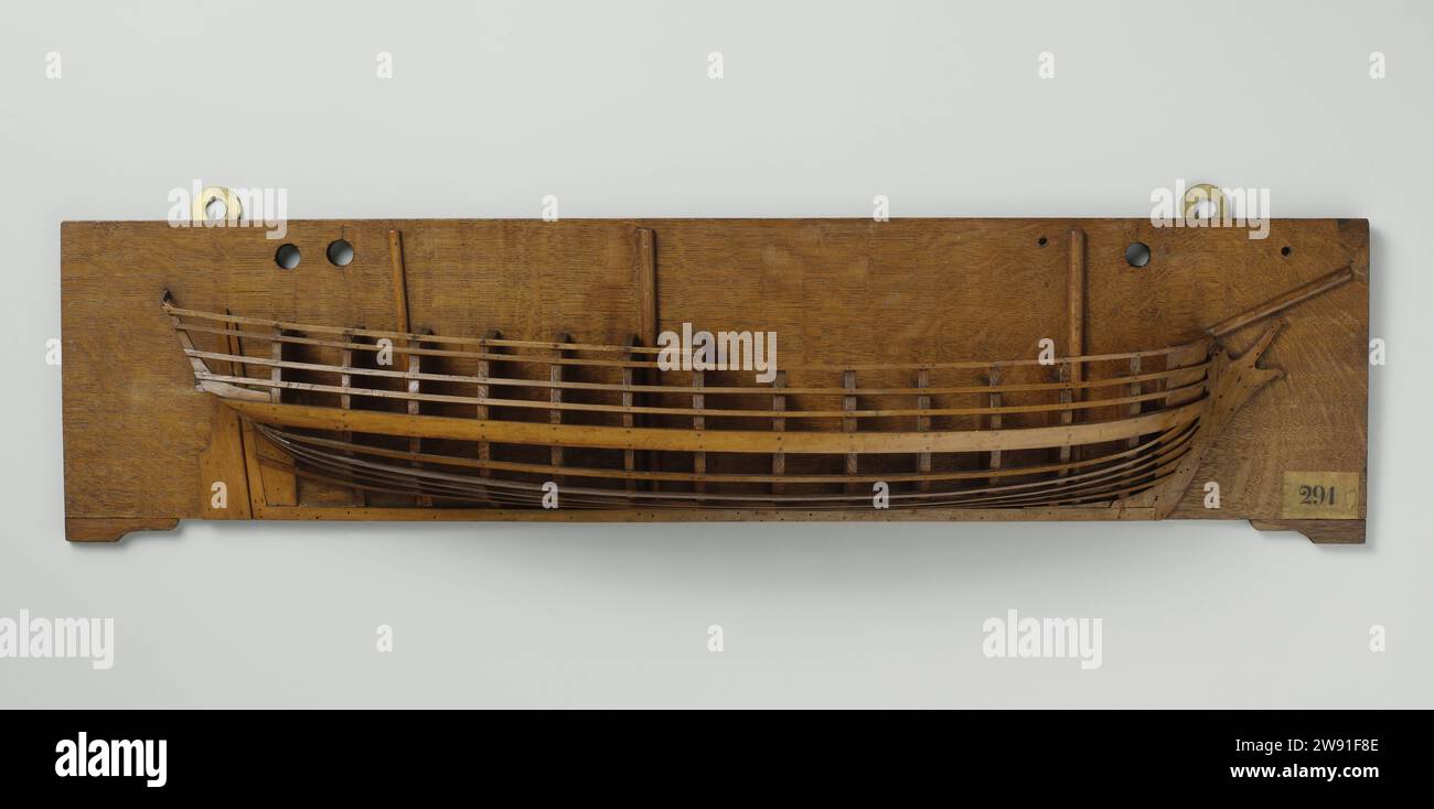 Half Model of a 36-Gun Frigate, anonymous, c. 1780 - c. 1825 ship model ...