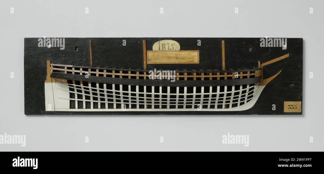 Half Model of an 18-Gun Sloop of War, anonymous, c. 1802 ship model ...
