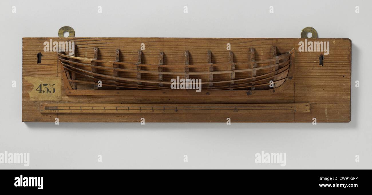 Half Model of a Jolly Boat, anonymous, c. 1780 - c. 1820 ship model ...