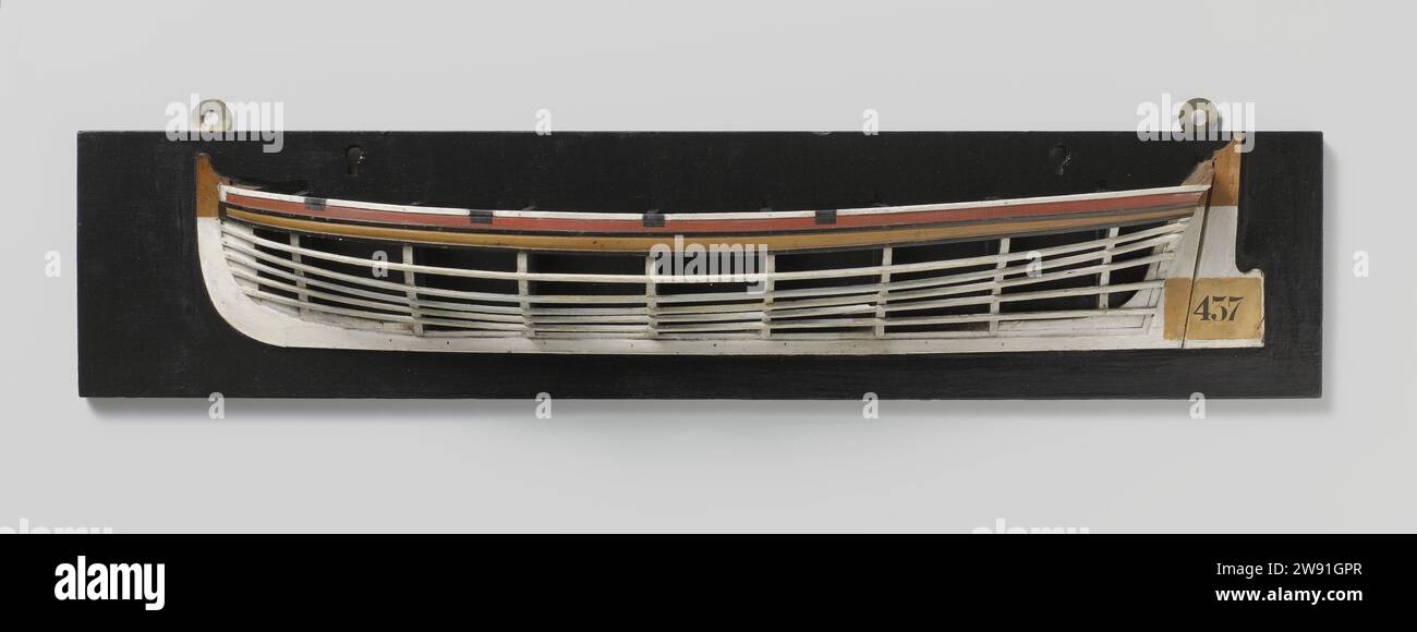 Half Model of a Jolly Boat, anonymous, c. 1780 - c. 1820 ship model ...