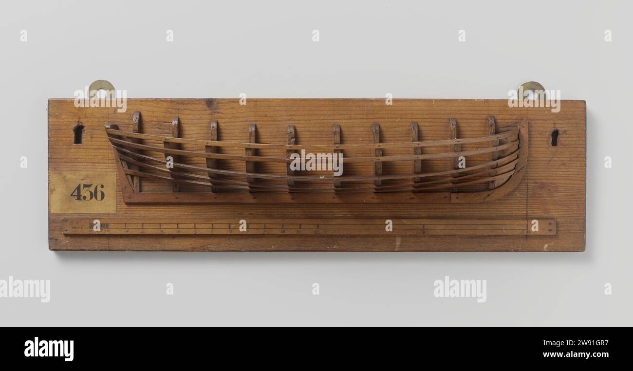 Half Model of a Jolly Boat, anonymous, c. 1780 - c. 1820 ship model ...
